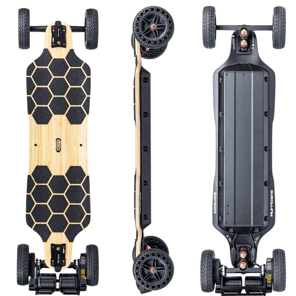 MEEPO Hurricane Bamboo-Ultimate Off-Road Electric Skateboard Mastery