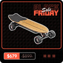 MEEPO FLOW - Surfboard-Inspired Electric Carving Skateboard