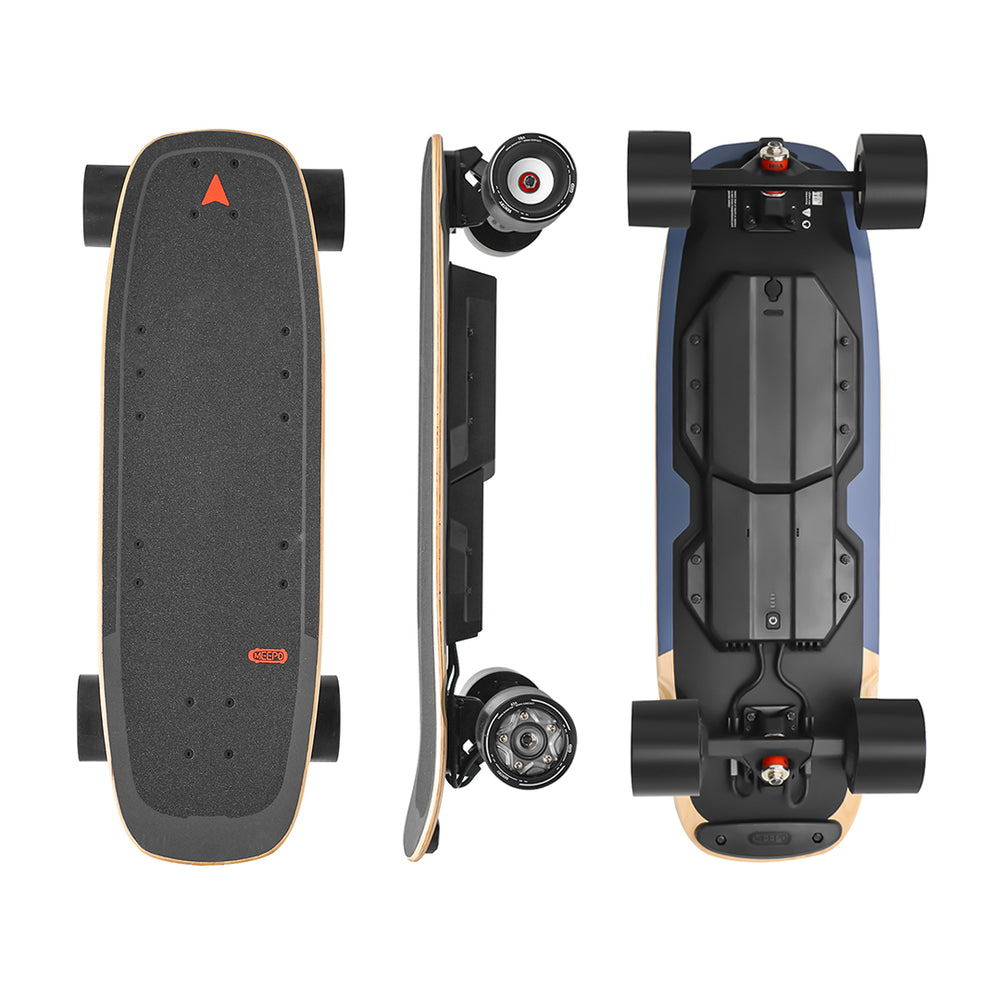 MEEPO MINI 5 Electric Skateboard: Dish-Shaped Deck for Dynamic Control