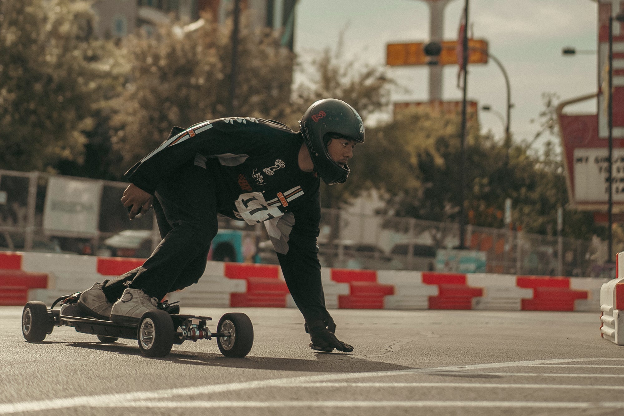 MEEPO MONSOON LEGACY RACEBOARD with SRB TRUCKS