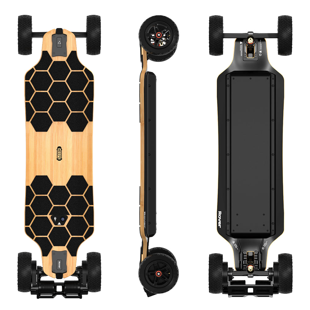 MEEPO Hurricane Bamboo - Affordable All-Terrain Electric Skateboard