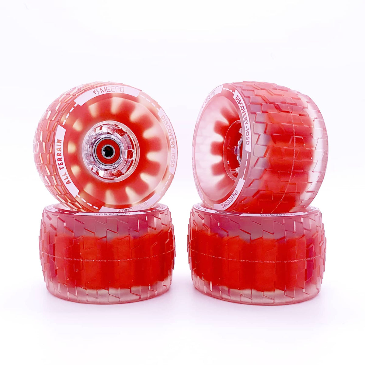 Smooth 105mm Cloudwheels for Electric Boards