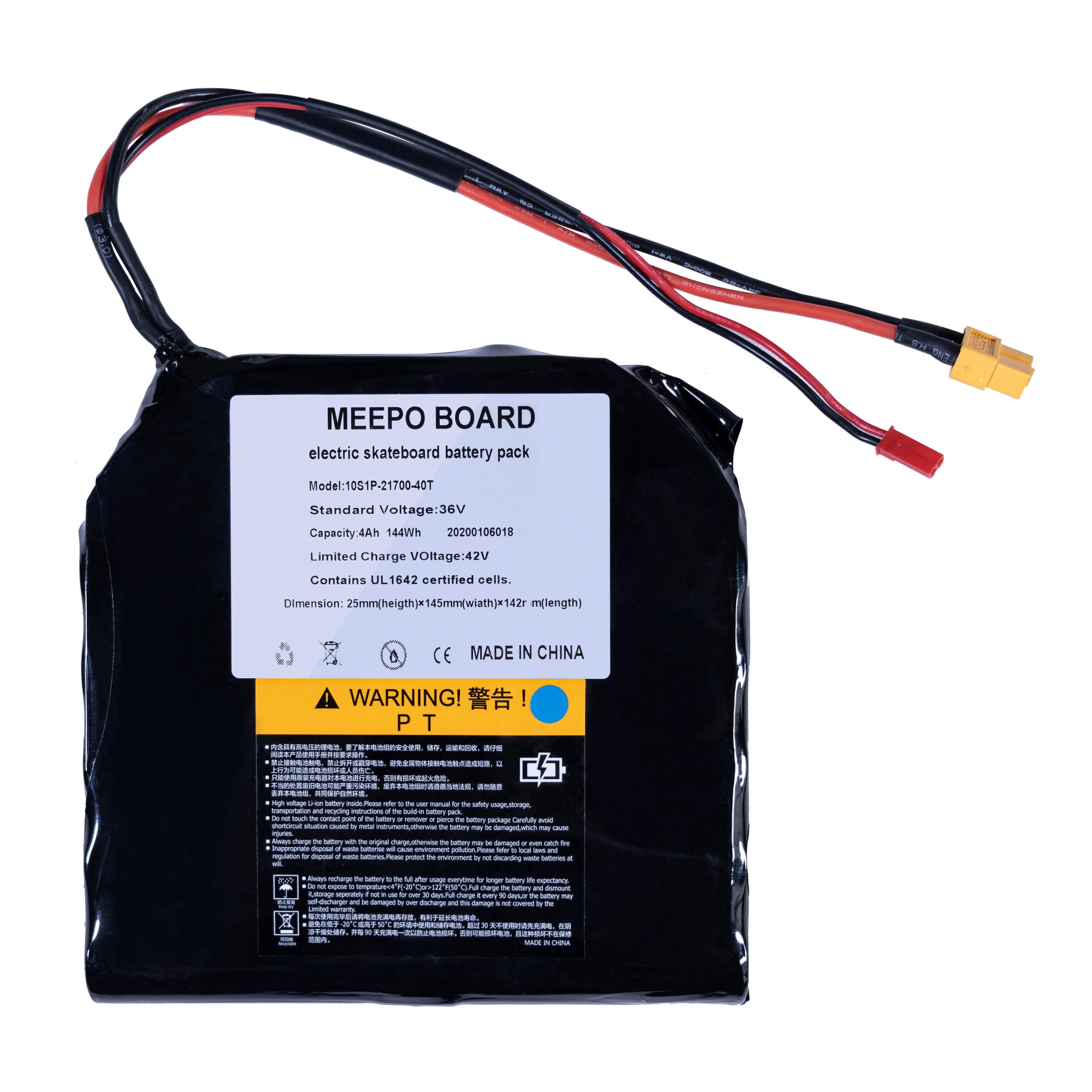Meepo AWD Pro Skateboard Battery - Fast Charge, High Power